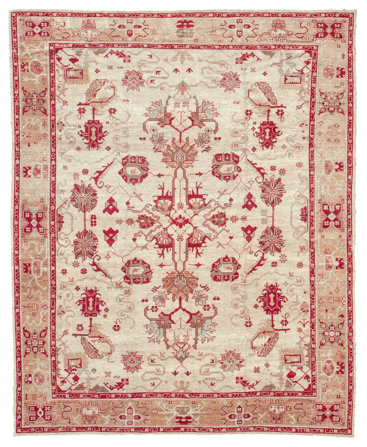 New Oushak / 14222 / new oushak / 14222, antique recreations | WOVEN