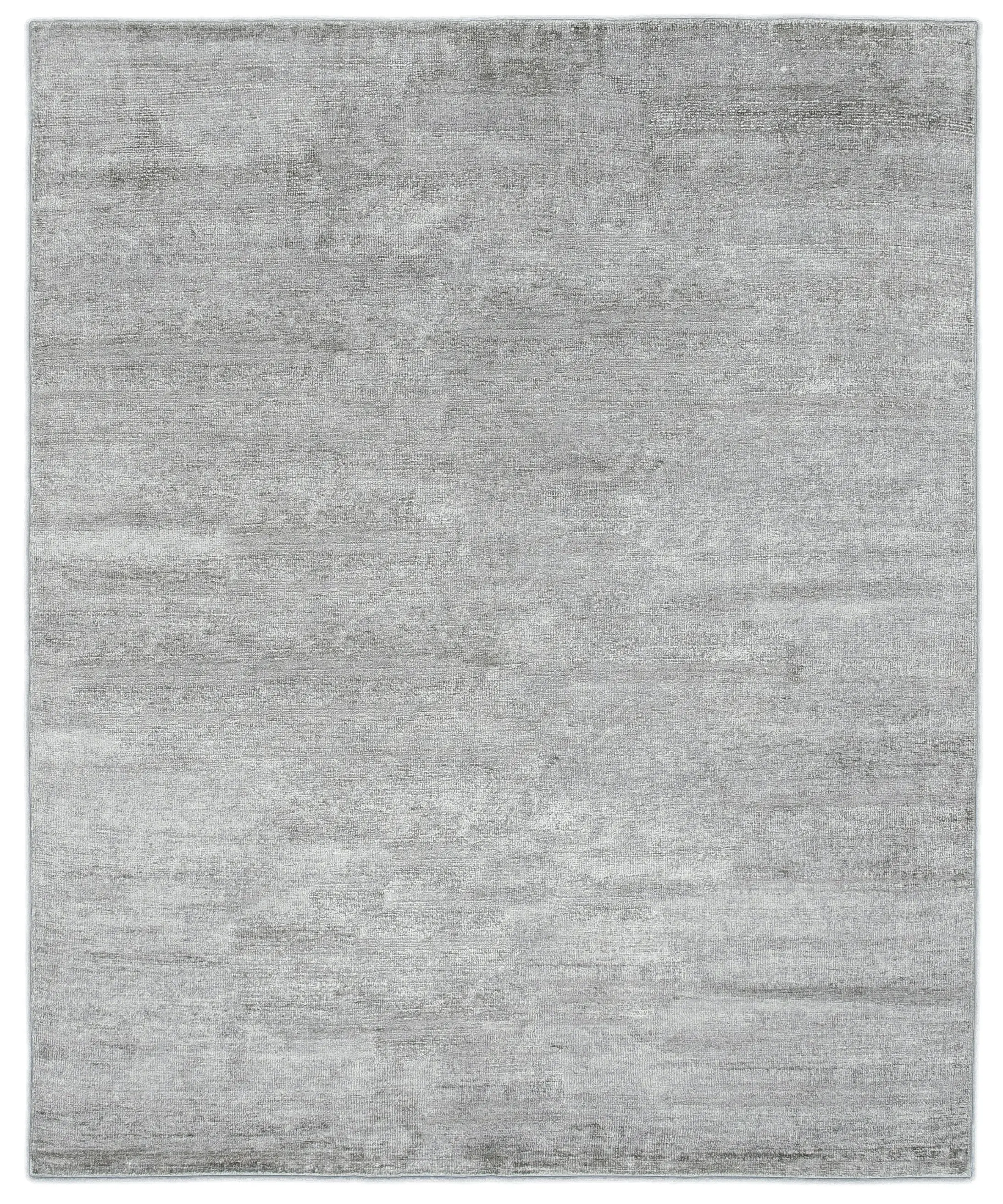 Distressed Banana Silk - Silver | Texture | WOVEN