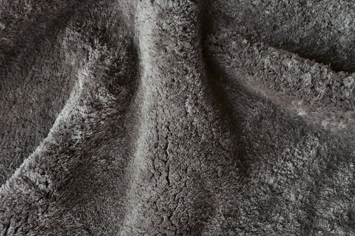 Silk Shag - Dark Grey / silk shag / 22012, textures | WOVEN