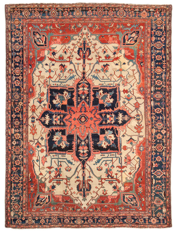 Serapi / 13299 / serapi / 13299, antique persian | WOVEN