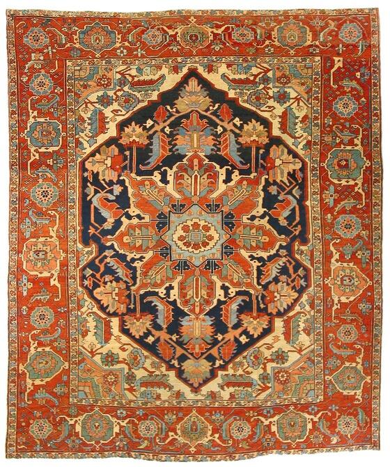 Serapi / 13299 / serapi / 13299, antique persian | WOVEN
