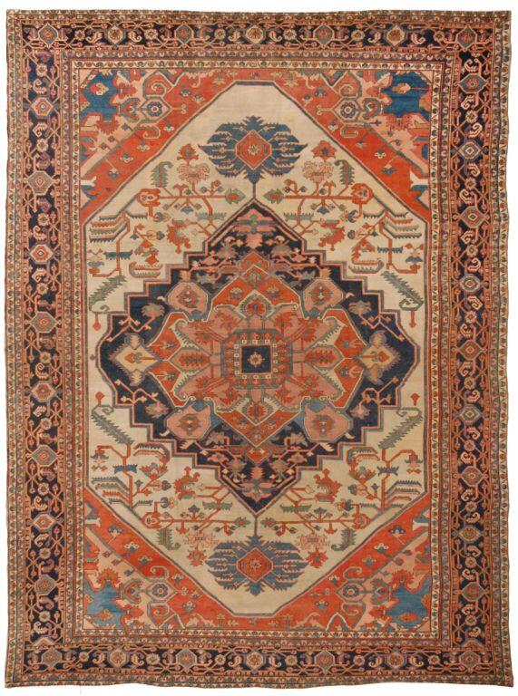 Serapi / 13299 / serapi / 13299, antique persian | WOVEN