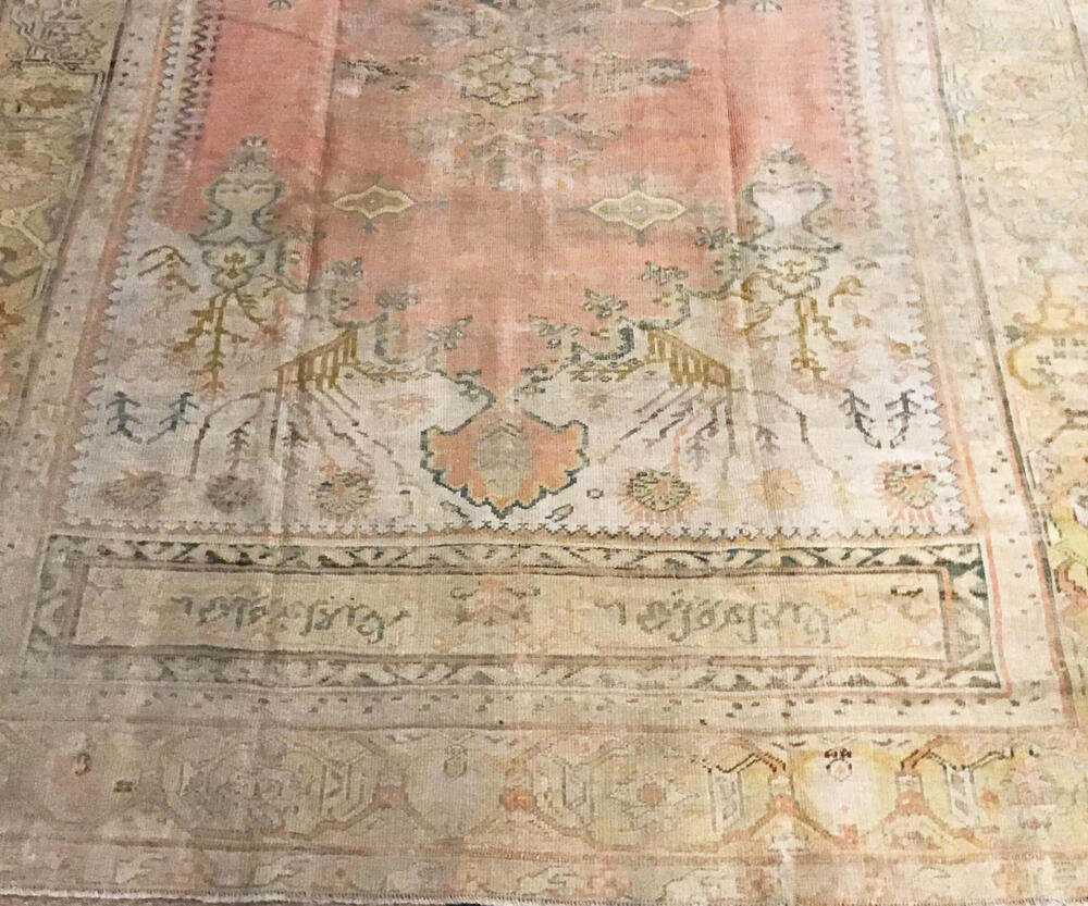 Oushak / 18802 / oushak / 18802, antique turkish | WOVEN