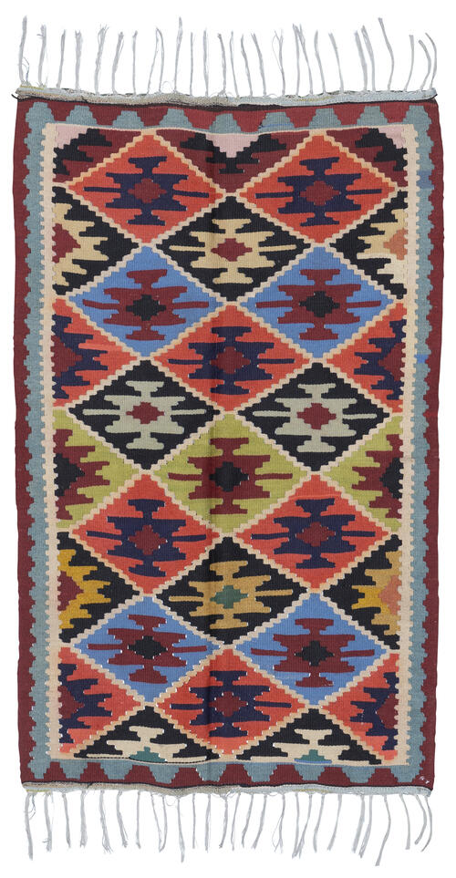 Kilim Antique Turkish / 11412 / antique turkish kilim / 11412, vintage ...